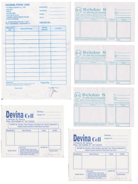 Bon Pulsa Dan Makan Pdf