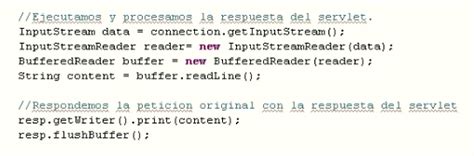 comunicación entre servlets de diferentes servicios web cg systems