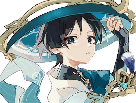 Scaramouche And Wanderer Genshin Impact Drawn By Sahara Komegohanu