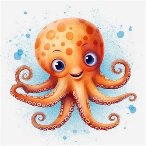 Octopus Clip Art 4335746 Clipart Library
