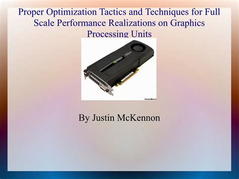 pdf proper optimization tactics and techniques for full scale