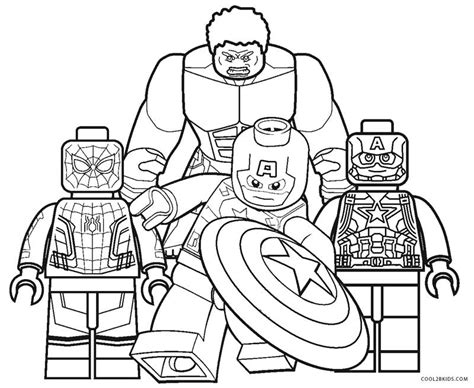 Dibujos De Lego Para Colorear Páginas Para Imprimir Gratis