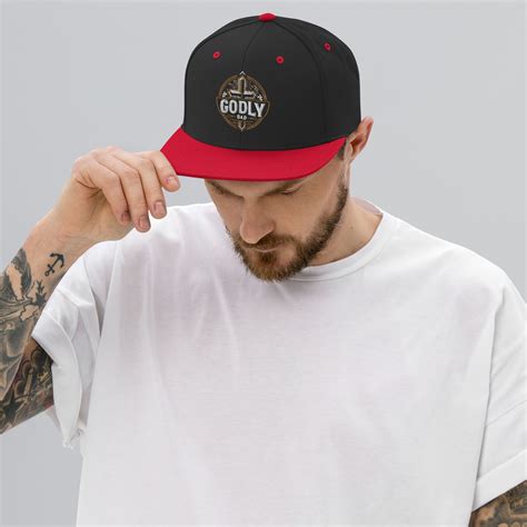 Godly Dad Snapback Hat Christian Marketplace Shop Christian Ts