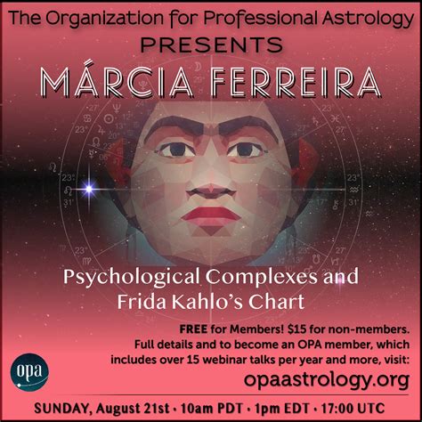 Márcia Ferreira Psychological Complexes And Frida Kahlos Chart Opa