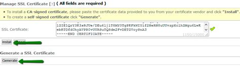 how to set up an ssl certificate in siteworx account hosting
