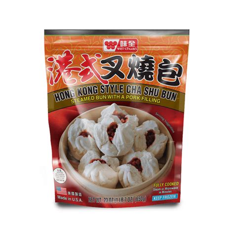 Fully Cooked Hong Kong Style Cha Shu Bun Wei Chuan