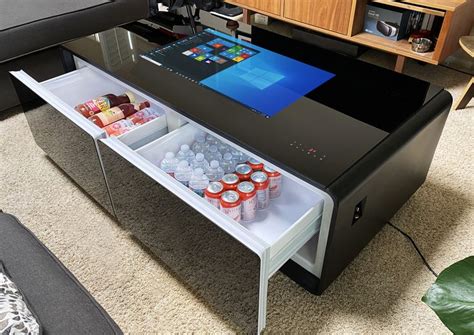 32 Smart Home Touch Table With Bluetooth Sound And Wireless Charging
