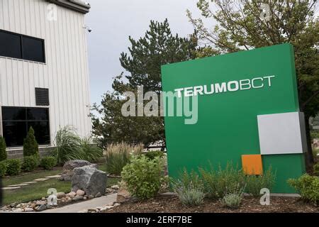 A Logo Sign Outside Of The Headquarters Of Terumo Bct In Lakewood