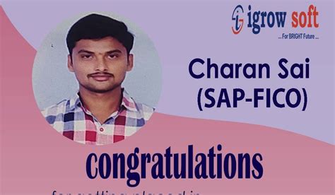 Congratulations Mrcharan Sai