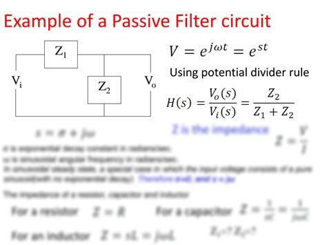 Solution Lesson 3 Passive Filters Studypool