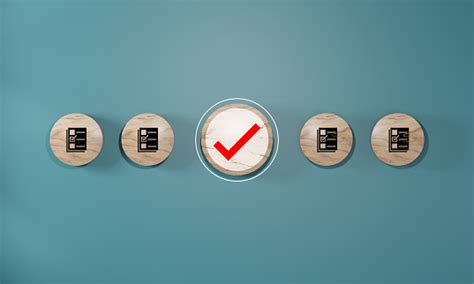 체크리스트 비즈니스 목표 마케팅 품질 관리와 품질 보증 및 개선 표준화 인증 규정 서비스 및 표준 준수 0명에 대한 스톡 사진 및 기타 이미지 Istock