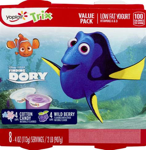 Yoplait Trix Low Fat Yogurt Wild Berry And Cotton Candy 8 Ct Yoplait 70470407418 Customers