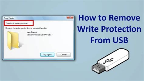 How To Remove Write Protection Step By Step Solutions For Usb