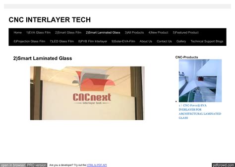 Smart Laminated Glass Ppt