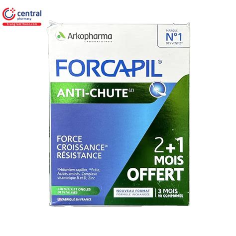 ChÍnh HÃng Forcapil Anti Chute Ngăn Ngừa Rụng Tóc