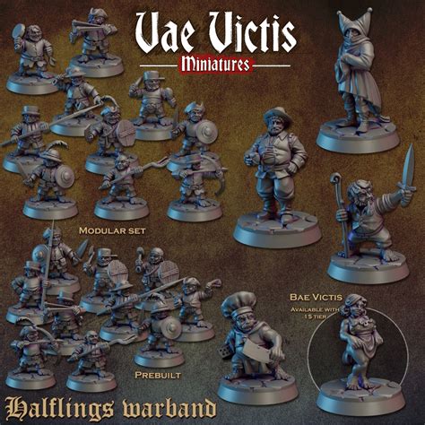 Vae Victis Halflings Warband January 2024