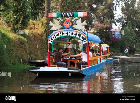 Xochimilco Boats Trajinera Floating Gardens Canals Unesco World