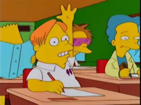 Bart Simpson Tafel Mathematik