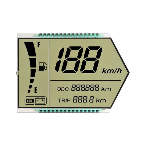Small Lcd Display 7 Segment Anti Glare Display Screen
