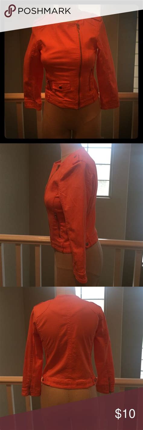 Small Cream Orange Cotten Jacket Clothes Design Fashion Tips