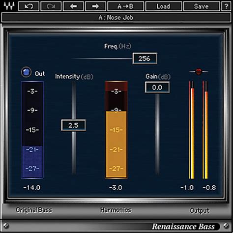 Waves Renaissance Bass Bass Enhancement Plug In Tbs10 Bandh