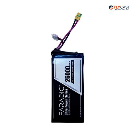 Faradic 25000mah Payload Drone Battery For Long Endurance
