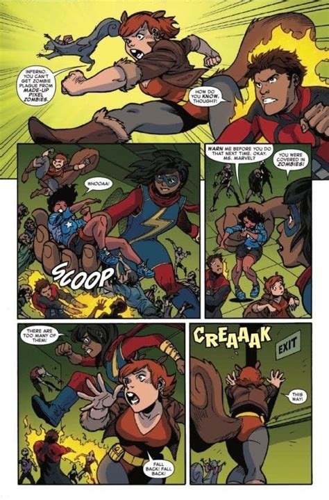 Tomorrows Ms Marvelsquirrel Girl 1 Will Be Missing A Page