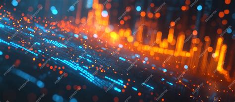 Stock Trend Chart Technology Trend Line Chart Premium Ai Generated Image