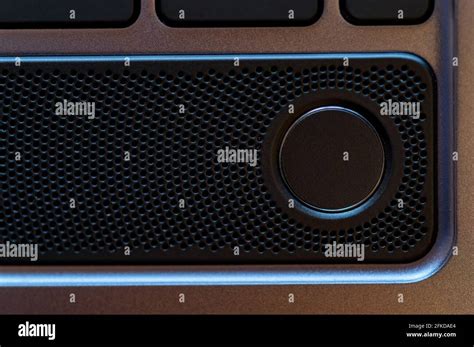 Close Up Photo Laptop Fingerprint Sensor Biometric Fingerprint Print