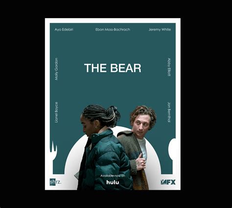 The Bear Tv Series Poster Concept Design On Behance