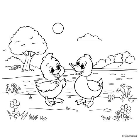 Pagini De Colorat Giggle Giggle Quack