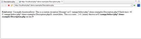 Learn How To Do Exceptions Handling In Php 7
