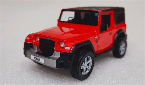 3d Printed Miniature New Mahindra Second Generation Thar 132 Scale Streetcandy