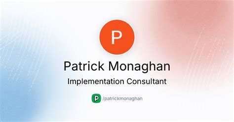 Resume Of Patrick Monaghan • Peerlist