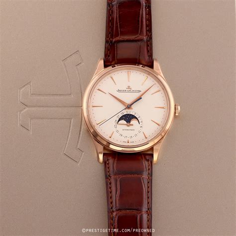 Pre Owned Jaeger Lecoultre Master Ultra Thin Moon 39mm 1362510
