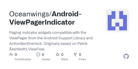 Github Oceanwingsandroid Viewpagerindicator Paging Indicator Widgets Compatible With The