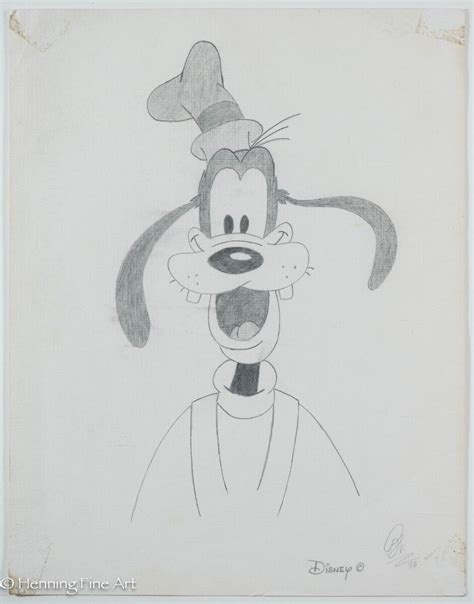 How To Draw Disneys Goofy Step By Step