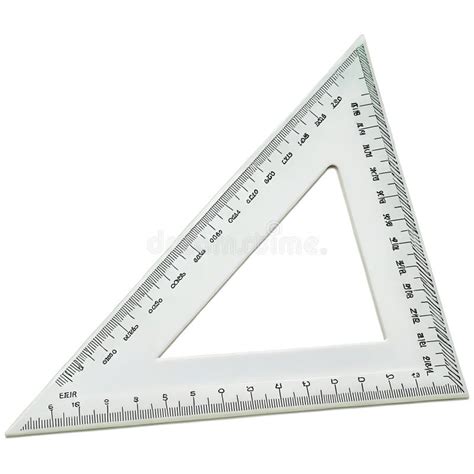 Triangle Ruler Stock Illustration Illustration Of Work 357204379