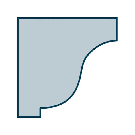 S Shape Ceiling Coving