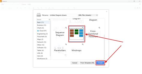 How To Create A Diagram Using Templates In Draw Io The Requirements Engineer