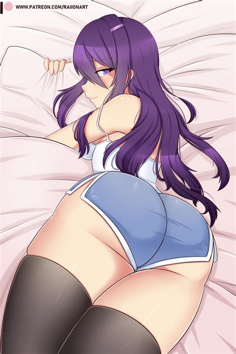 Rule 34 Ass Ass Focus Doki Doki Literature Club Grabbing Pillow
