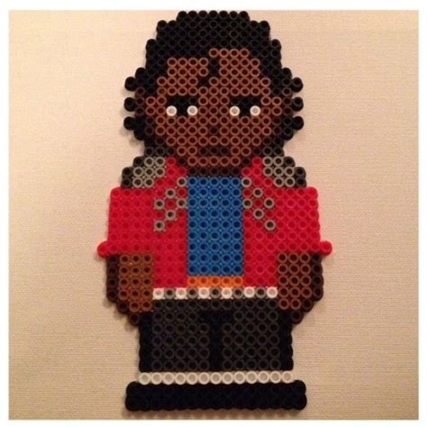 Michael Jackson Perler Beads By Forevermichaeljacksonfan Perler Bead