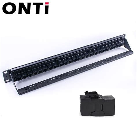 19in 1u Cabinet Rack Pass Through 24 Port Cat6 Pat Grandado