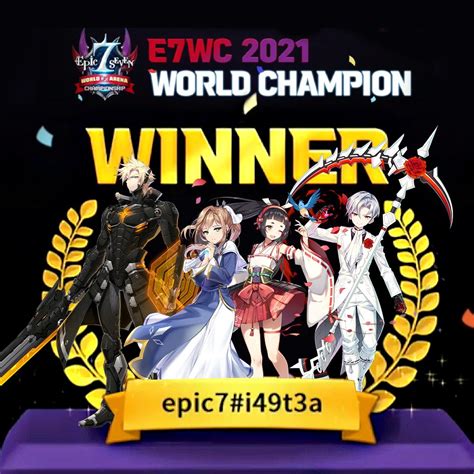 Epic Seven And The Winner Is Epic7i49t3a The