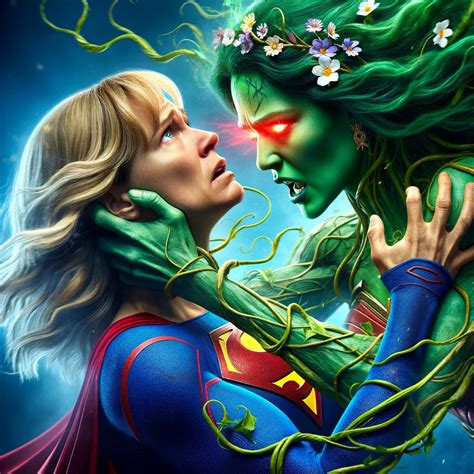 Supergirl And Poison Ivy Look In My Eyes By Wbatson99 On Deviantart
