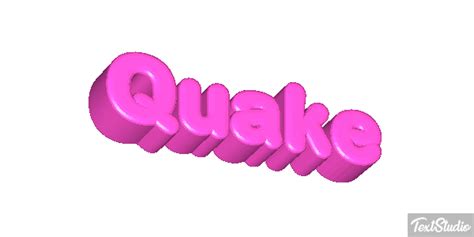 quake videogame animated logo designs