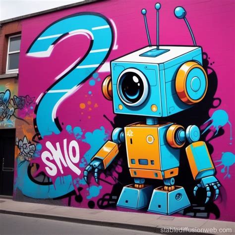 Tiny Robot With Touchscreen And Wheel Stable Diffusion Online