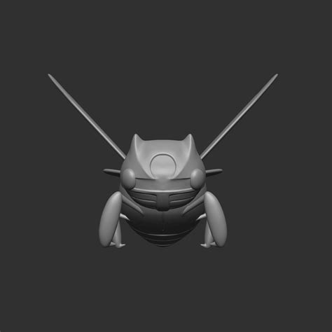 3d File 291 Ninjask 🐉 ・3d Printing Design To Download・cults