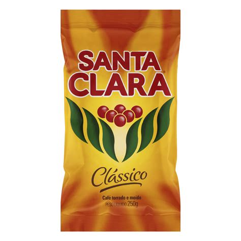 Café Torrado E Moído Clássico Santa Clara Pacote 250g