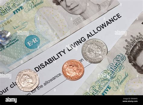Obsolete Disability Living Allowance Statement British State Benefit